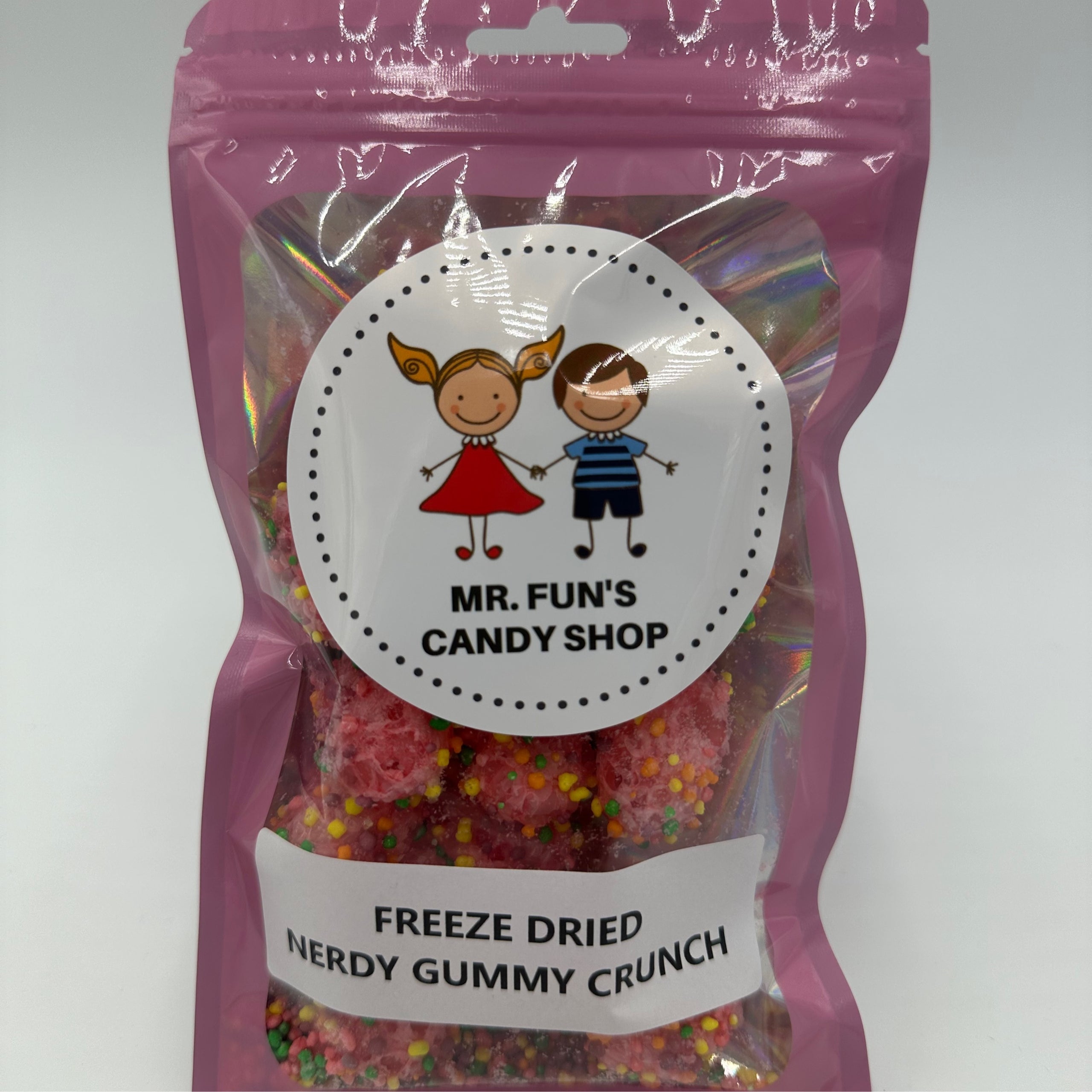Freeze Dried Nerdy Gummy Crunch | Mr. Fun's Candy Shop